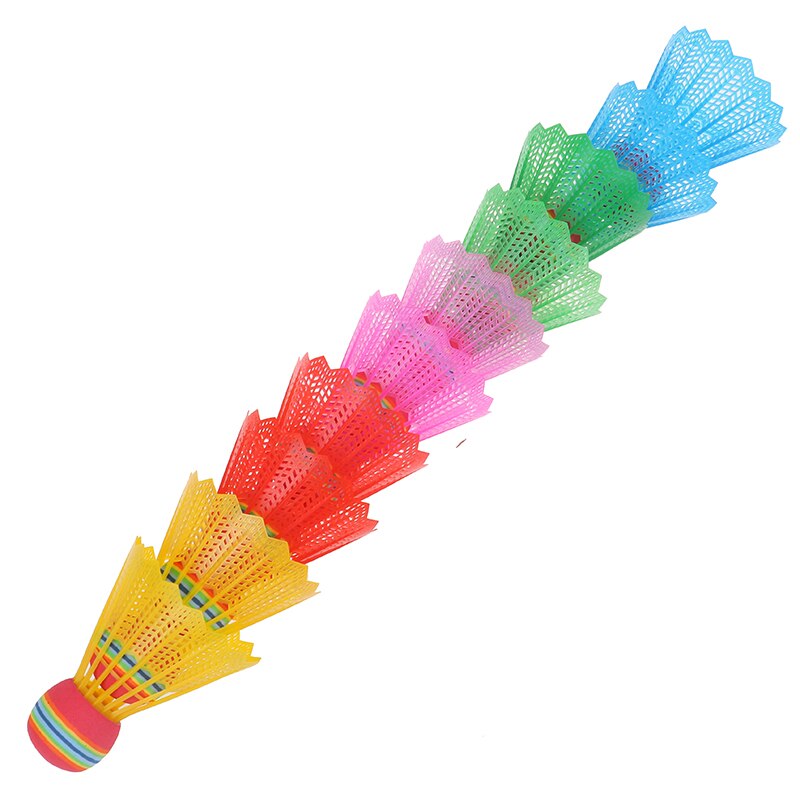 10pcs Badminton EVA Rainbow Ball Head Nylon Badmin... – Grandado