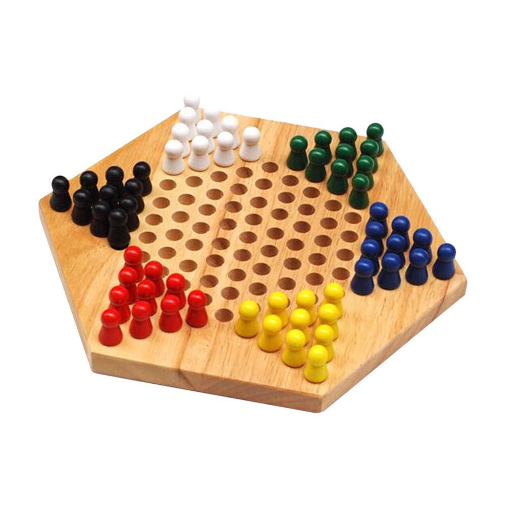 Children hexagonal checkers Chinese Checkers Game ... – Grandado