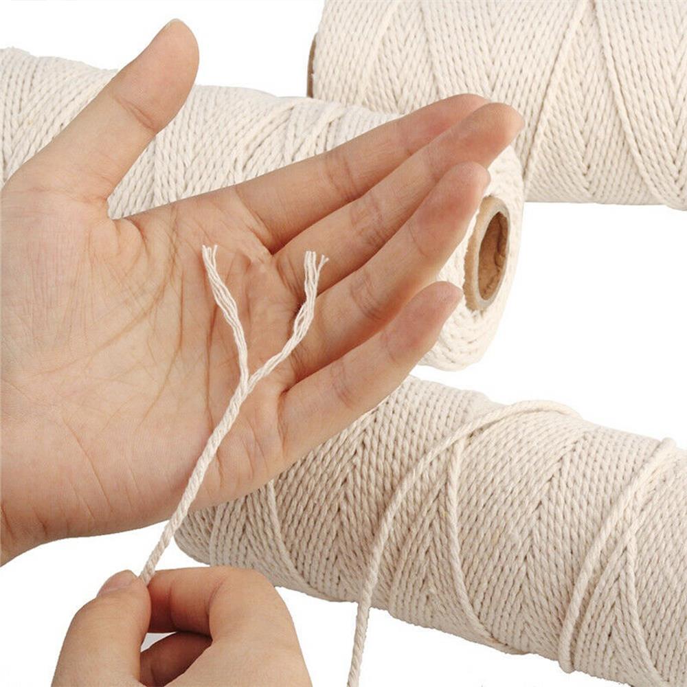 Cotton DIY String Diy Craft Cord Braided Cord Line... – Grandado