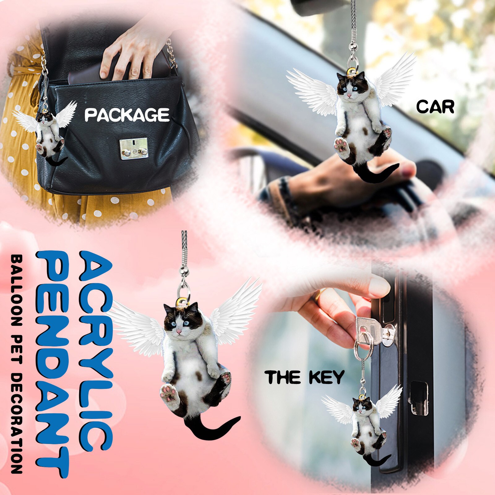 25 # Leuke Kat Auto Opknoping Met Kleurrijke Aeros... – Grandado