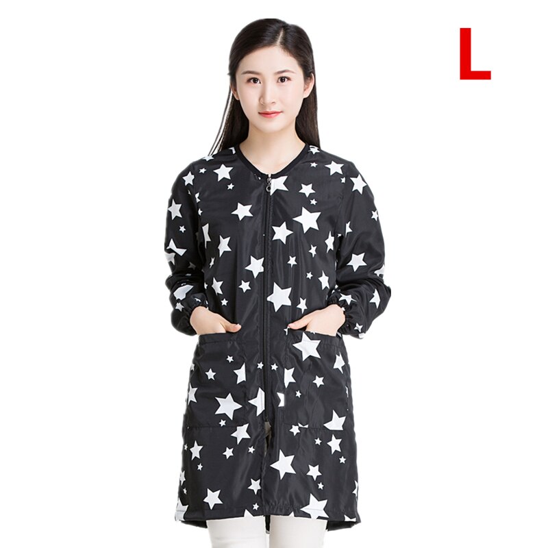 Salon Smock Hairdresser Long Sleeve Work Clothes P... – Grandado