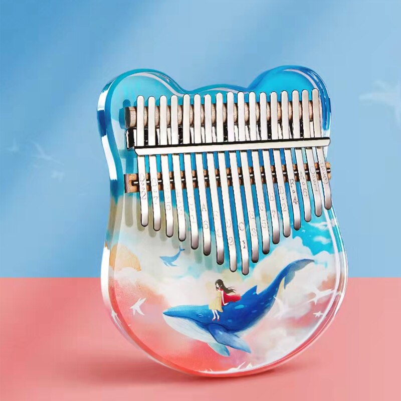 17 key Acrylic Body Thumb Piano Crystal Finger Pia... – Vicedeal