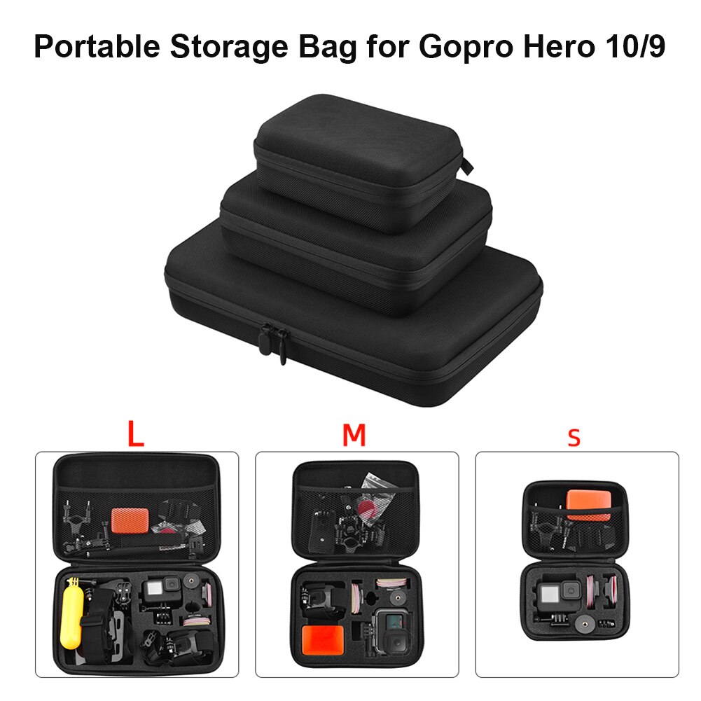 For GoPro Hero 10 Camera Bag Splash Proof Hard She... – Vicedeal
