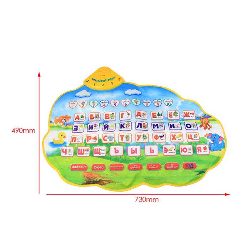 Kids Learning Mat Russian Alphabet Learning Toy La... – Grandado