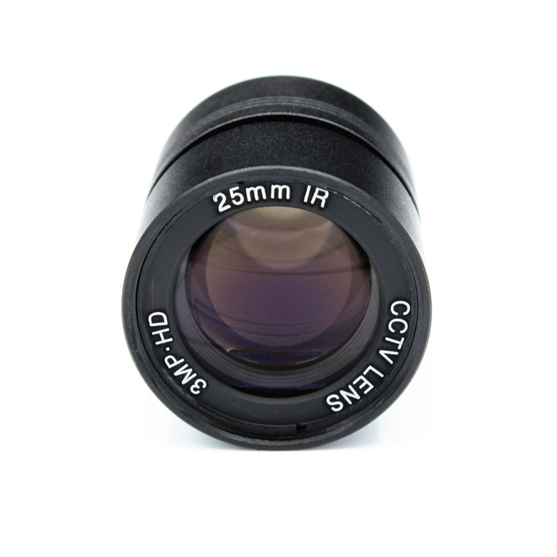 25mm CCTV Lens 3mp view 70m distance 11 degrees F1... – Grandado