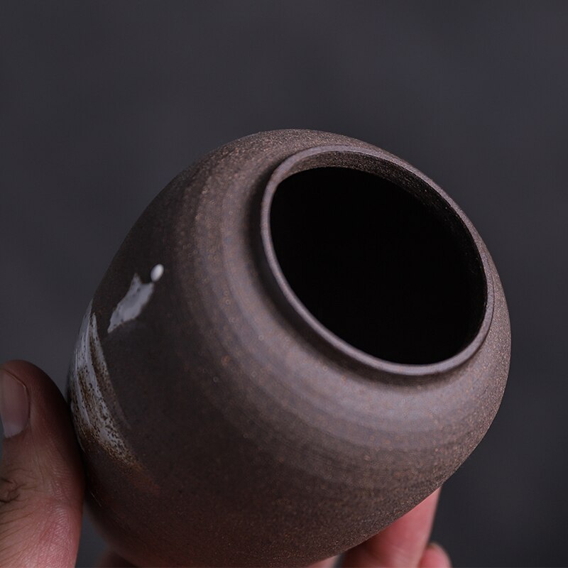 LUWU japanese ceramic tea canisters handpainted ce... – Grandado