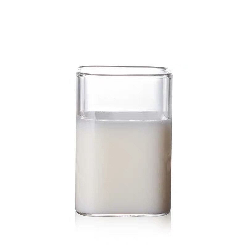 2Pcs/Set Heat-Resistant Glass Office Teacup Square... – Vicedeal