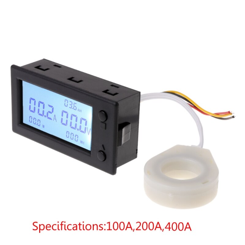 Dc300v 100a 200a 400a hall effekt coulometer digit... – Grandado