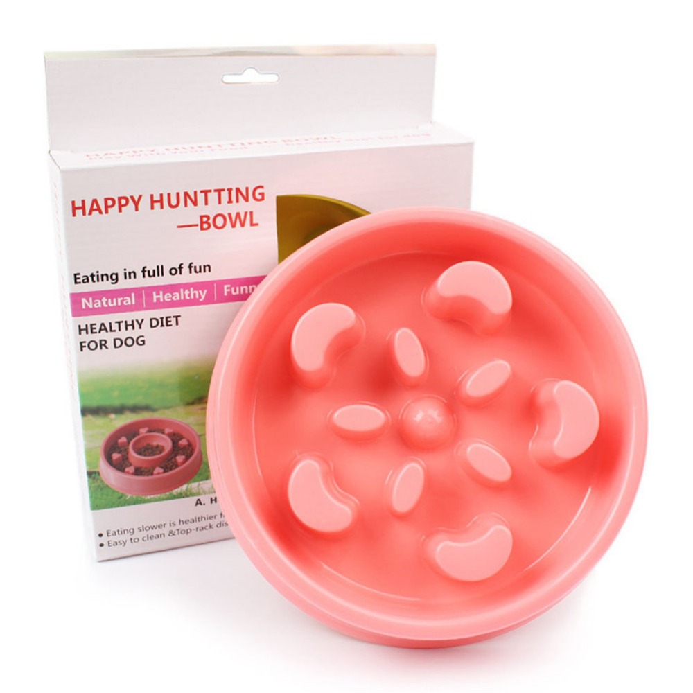 Pets Feeder Dog Bowl Slow Eating Bloat Stop Food P... – Grandado