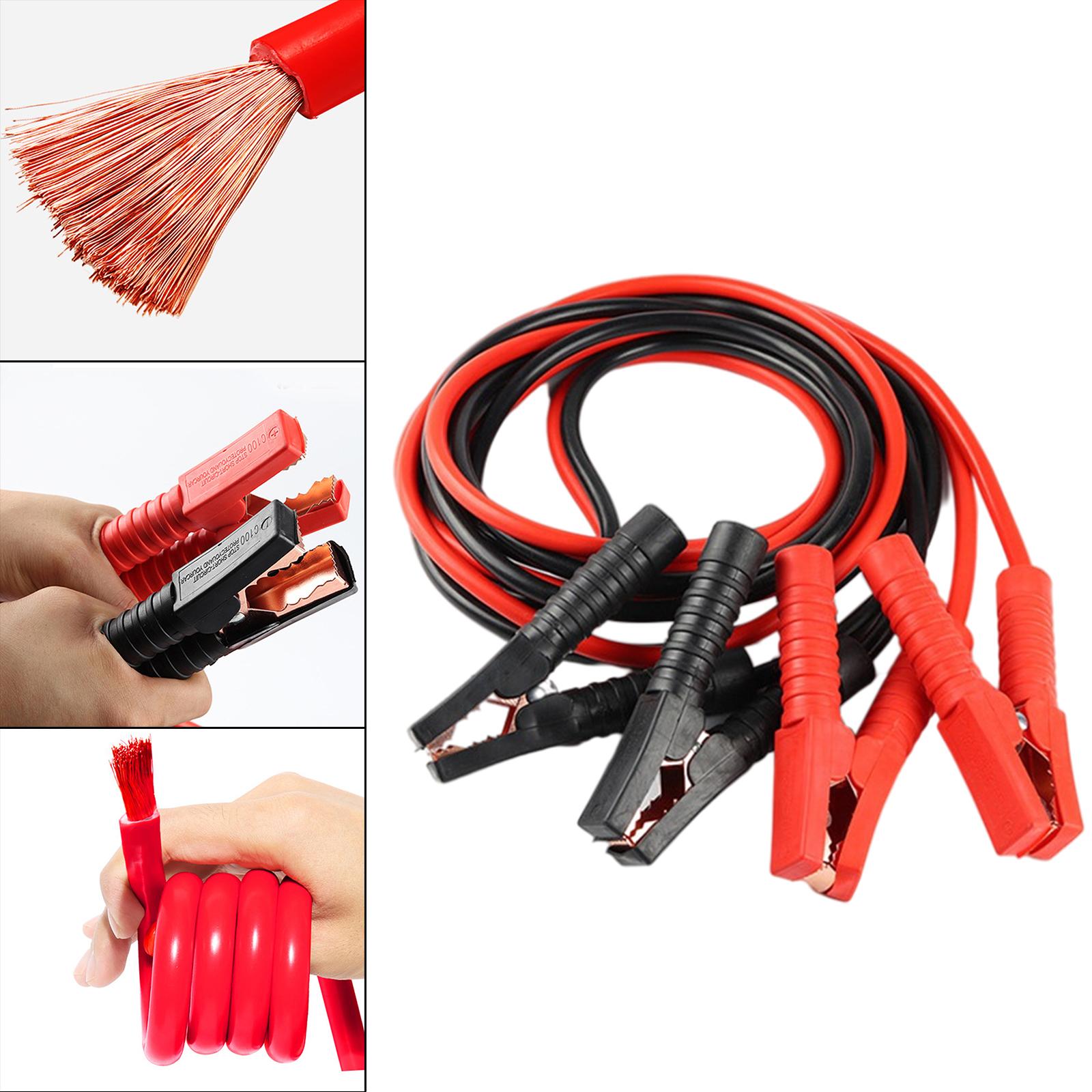 2Pcs Heavy Duty Car Battery Starter Jumper Cables ... – Grandado