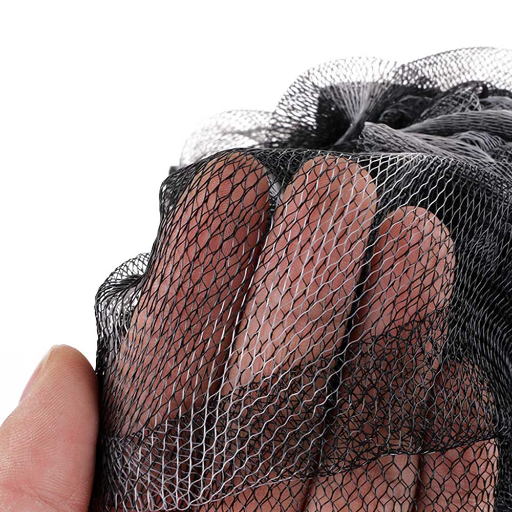 1PC Black Luxury Loofah Shower Pouf Sponge Exfolia... – Grandado
