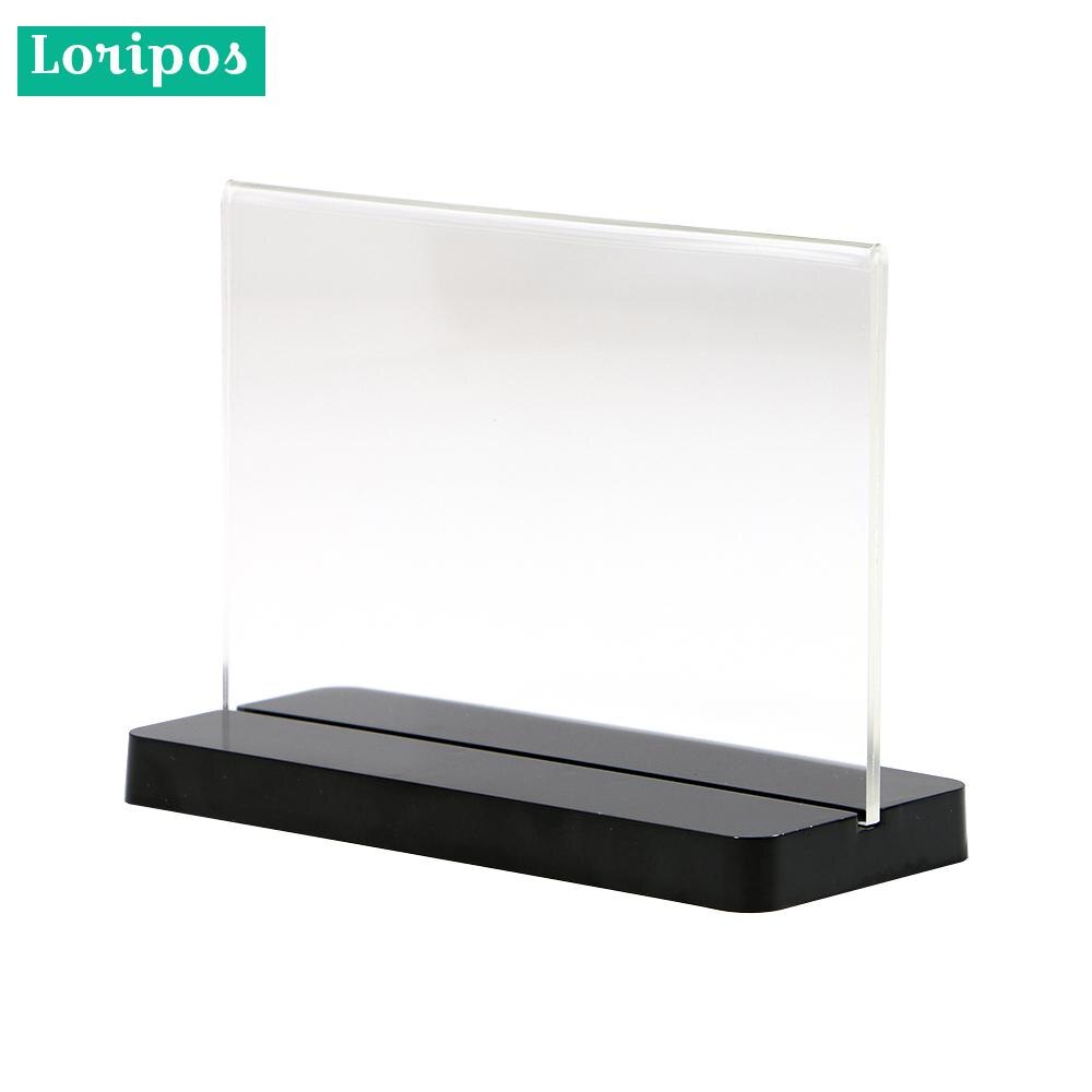 Acrylic Photo Frame A5 Label Holder Photo Frame De... – Vicedeal