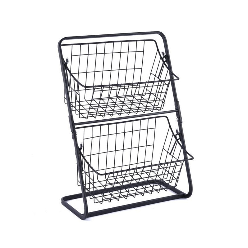 Iron Storage Shelf Rack for Kitchen Seasoning Orga... – Grandado