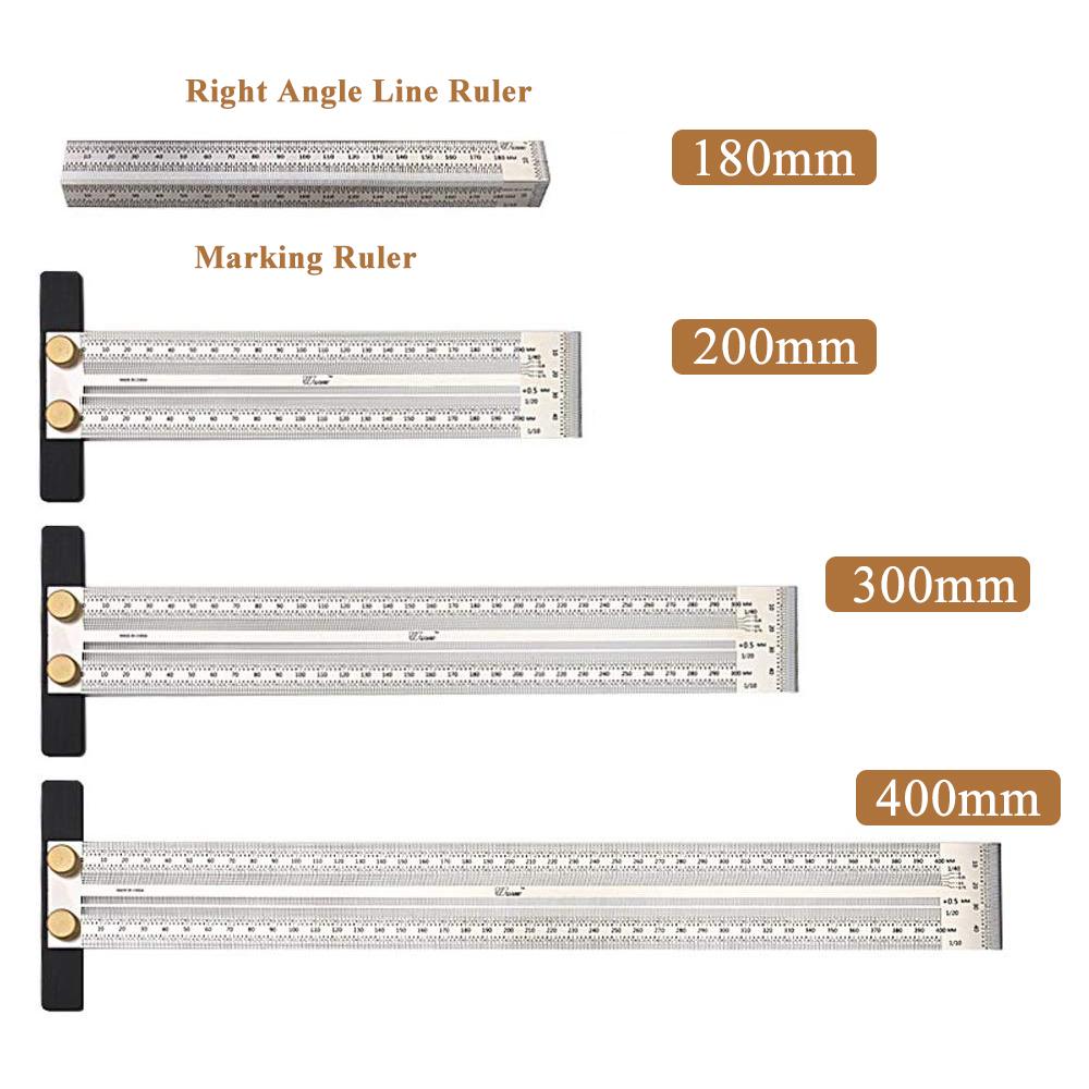 180-400mm T-type Hole Ruler DIY Measuring Tool Scr... – Vicedeal