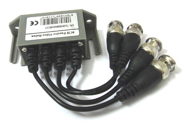 4CH Channel Passive Video Balun Transceiver CCTV T... – Vicedeal