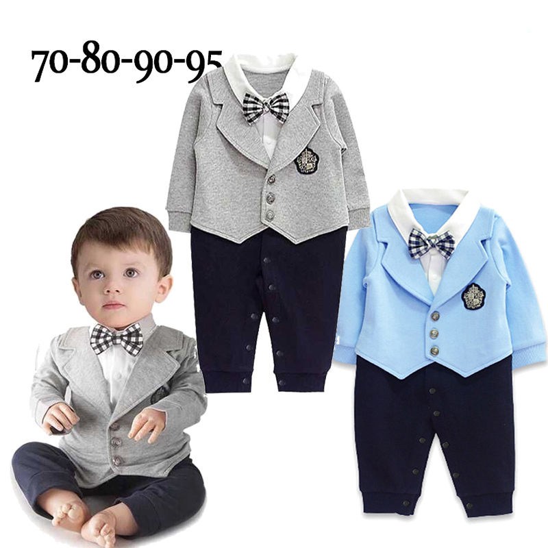Pudcoco Jongen Jumpsuits 0-24 M Baby Baby Boy Part... – Grandado