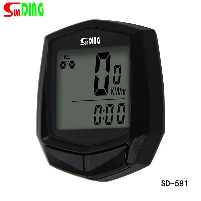 SUNDING SD-581A Bike Wired Computer Lcd-computer-g... – Vicedeal