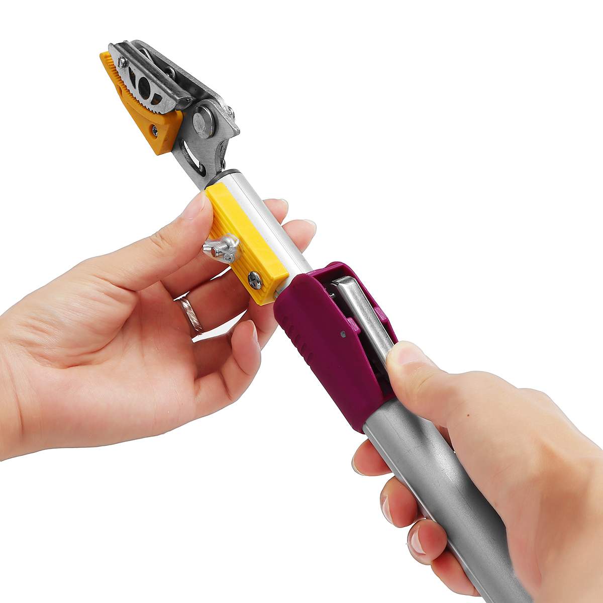 2.2m Extra Long Reach Pruner Cut and Hold Bypass P... – Grandado