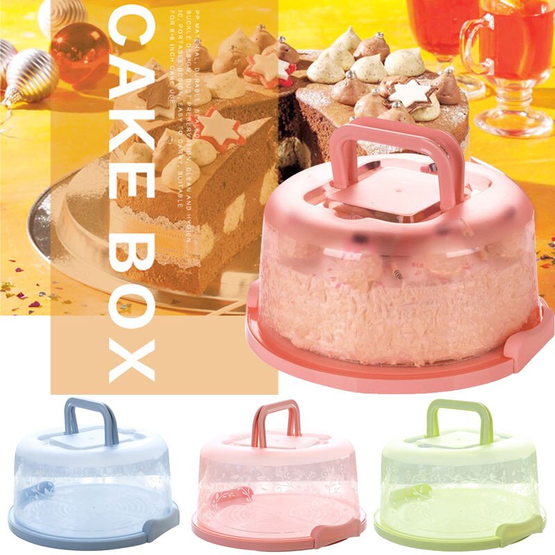 Cake Storage Box Cake Box Cupcake Container Plasti... – Grandado