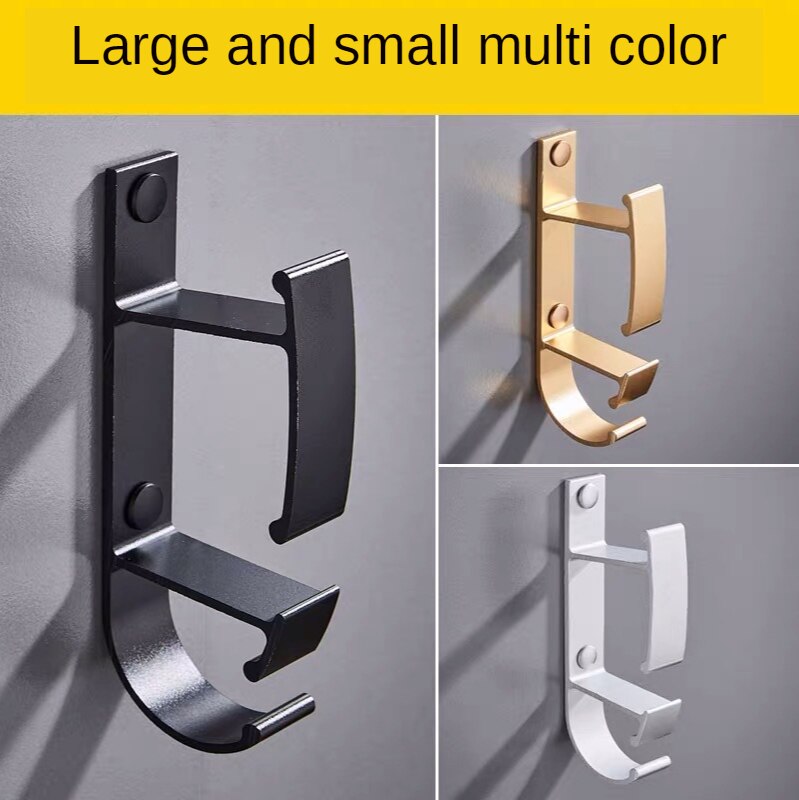 Zwarte Wastafel Hook Wall Mount Gewaad Haak Wastaf... – Grandado