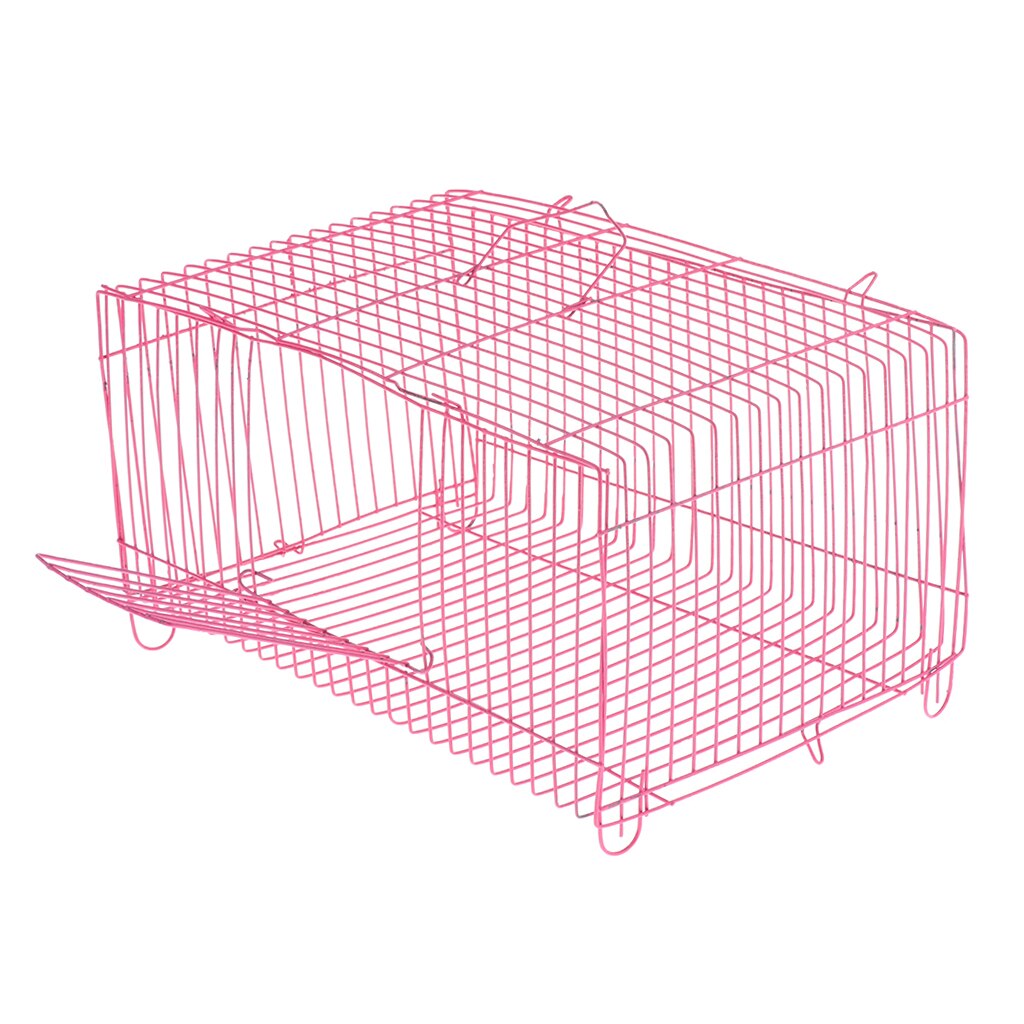 Small Pet Cage Travel Crate Portable Little Home M... – Grandado