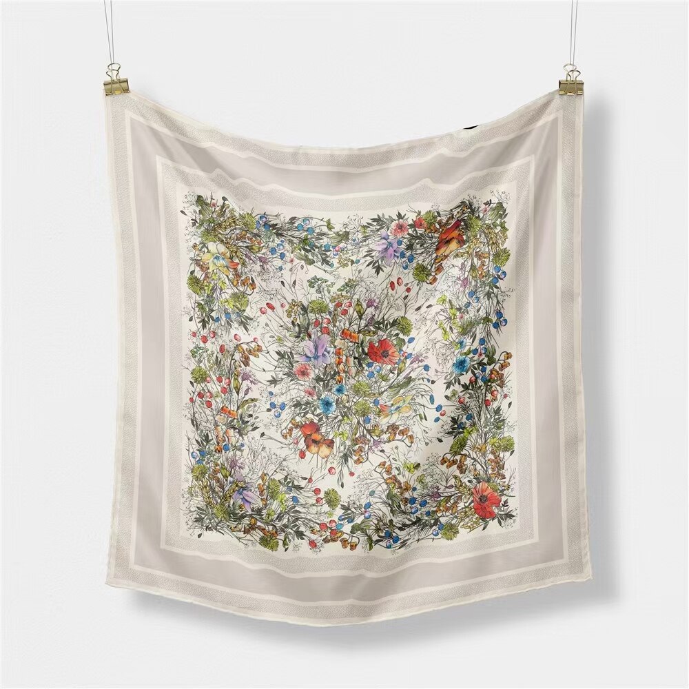 53x53cm Women Multifunction Polyester Silk Scarf F... – Grandado