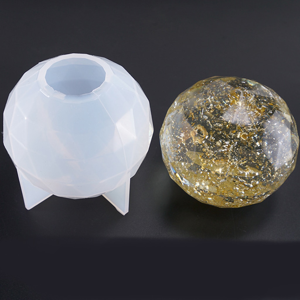 1Pcs Large Sphere Round Silicone Mold for Resin Ep... – Grandado