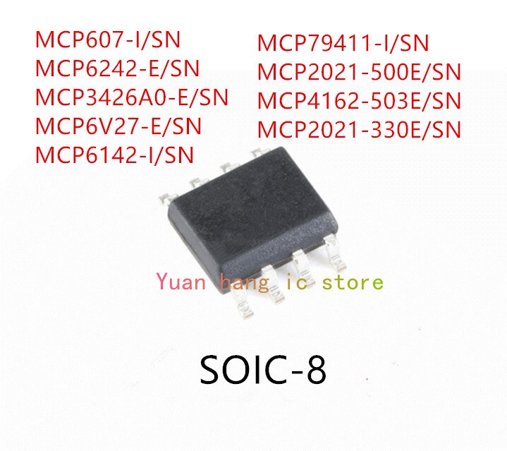 10PCS MCP607-I/SN MCP6242-E/SN MCP3426A0-E/SN MCP6... – Grandado