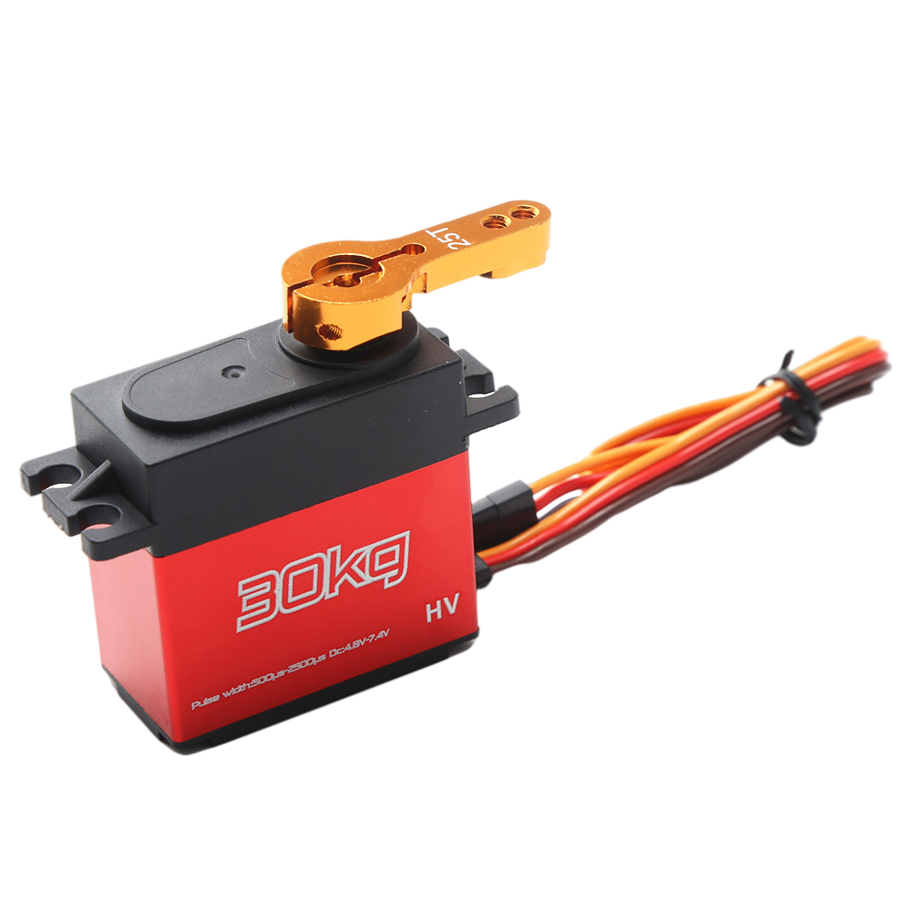 RC Servo 30kg Waterproof Arm Servos 360 Degree Lar... – Grandado