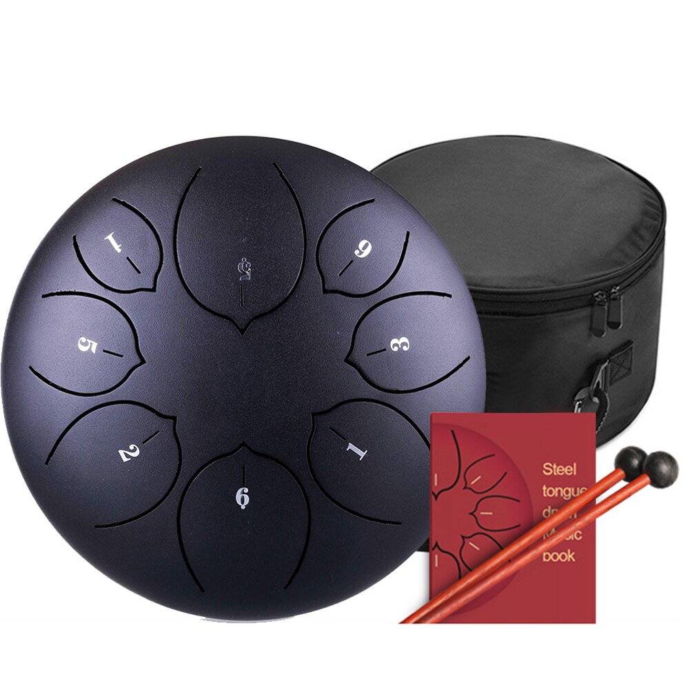 6 Inch 8 Note Staal Lotus Tong Drum Roestvrij Drum... – Vicedeal