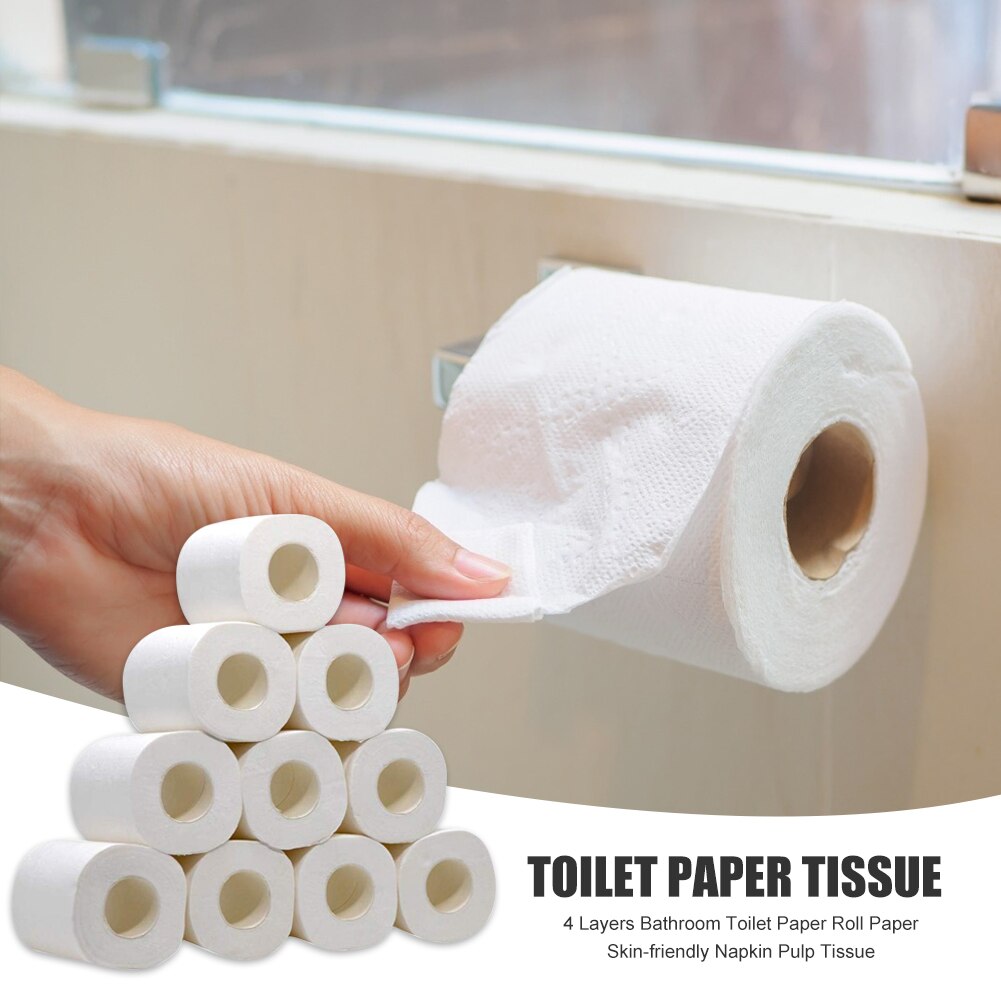 Spot Sales 4 Layer Toilet Tissue Home Bath Toilet ... – Grandado