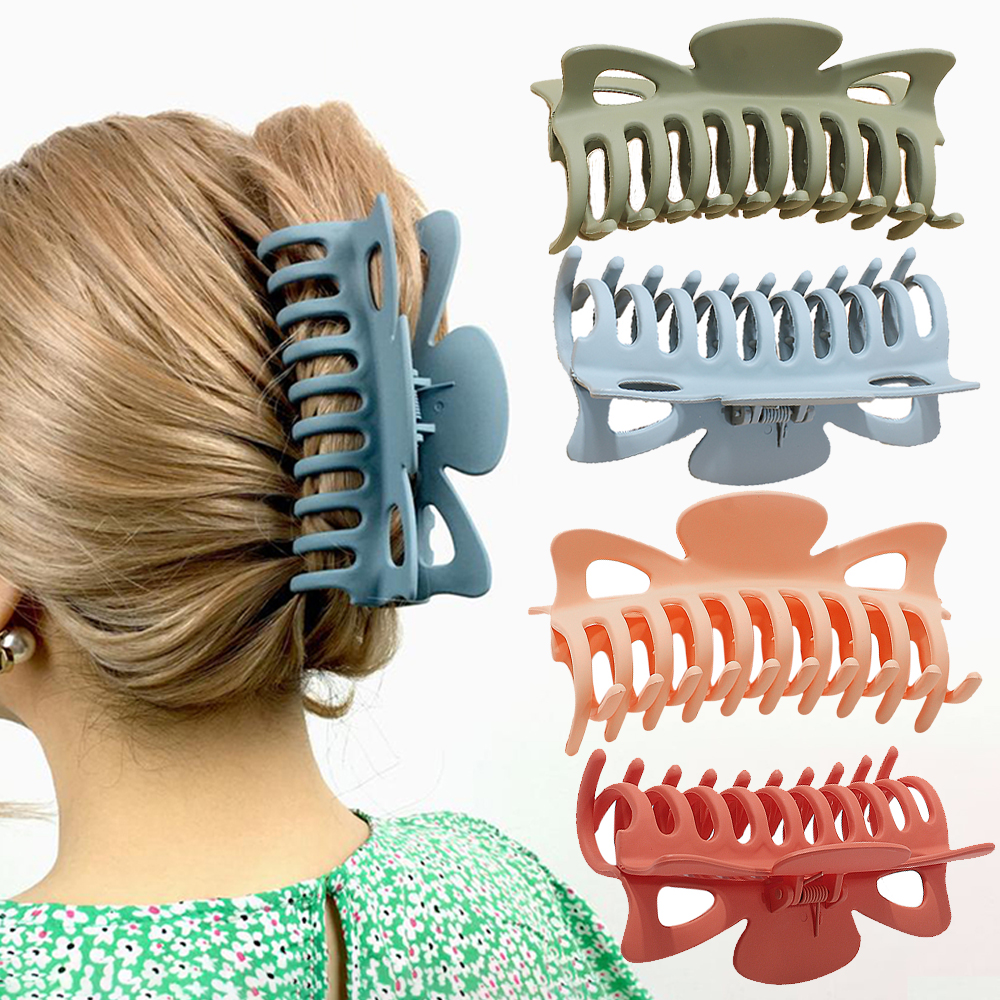2 Pack Large Hair Claw Clips for Woman Girls Nonsl... – Vicedeal