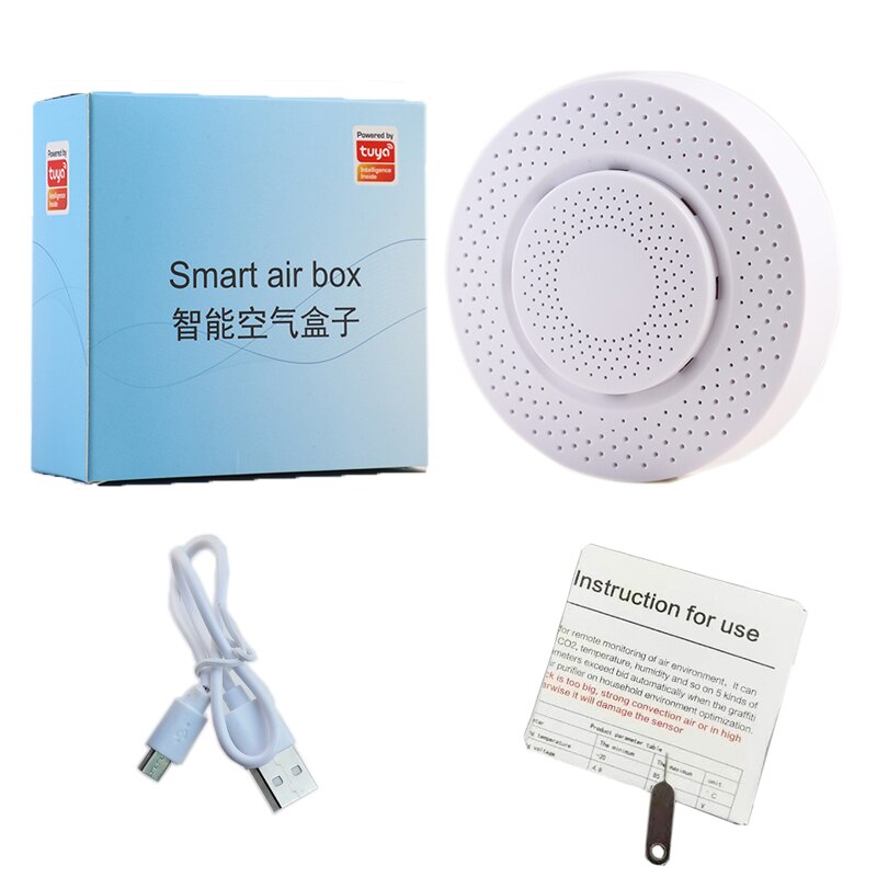 Formaldehyd Detektor VOC Kohlendioxid CO2 Sensor M... – Grandado