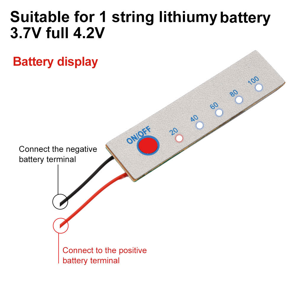1s 3s 4s Li-Ion Battery Percentage Indicator Board... – Grandado
