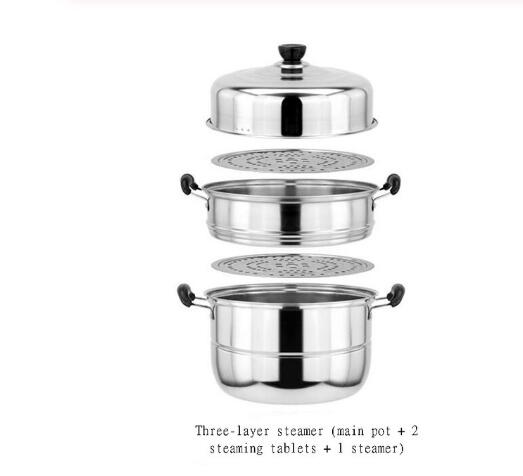 Double boilers Stainless steel soup pot steamer st... – Grandado