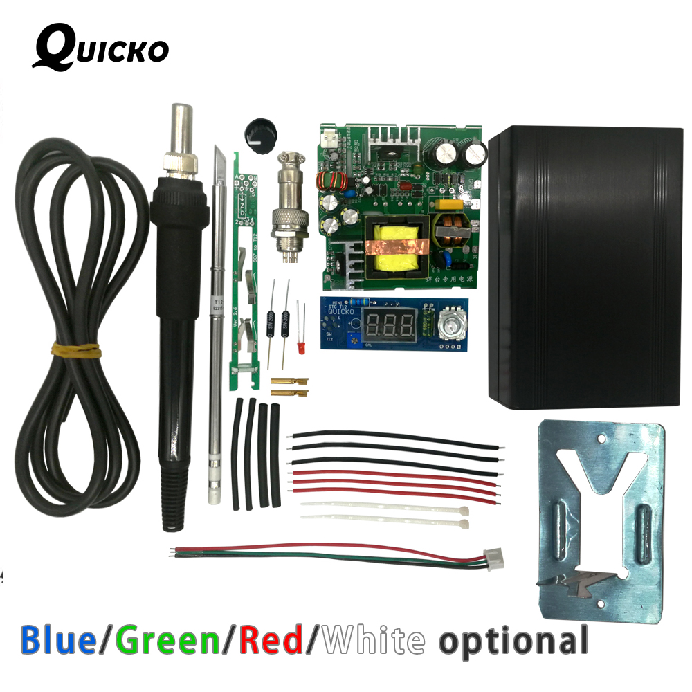 QUICKO STC T12 LED Digital Soldering Station DIY k... – Grandado