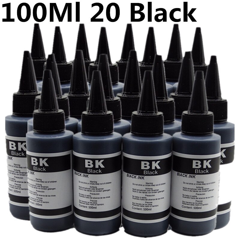 Black Ink Black Refill Ink Kit Suit For Canon Inkj... – Grandado