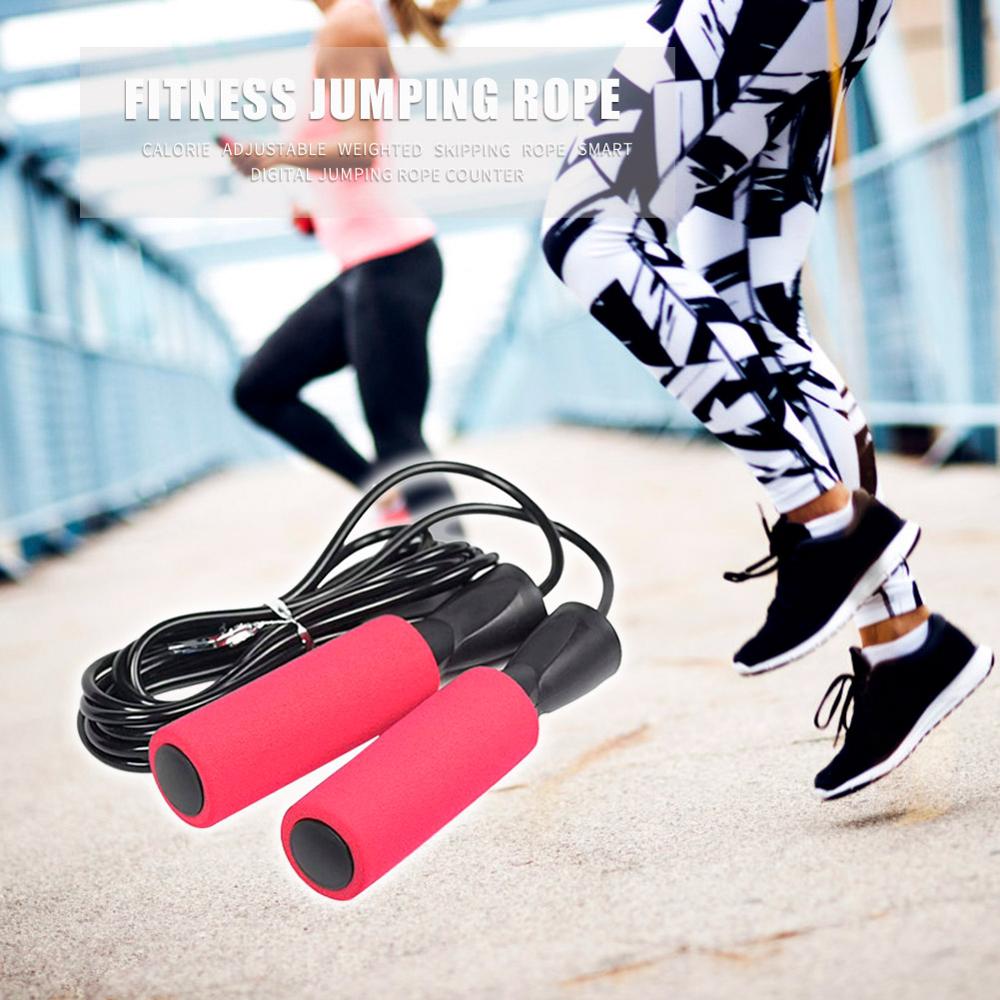 Elastic Adjustable Skipping Rope PVC Non-slip Brea... – Vicedeal