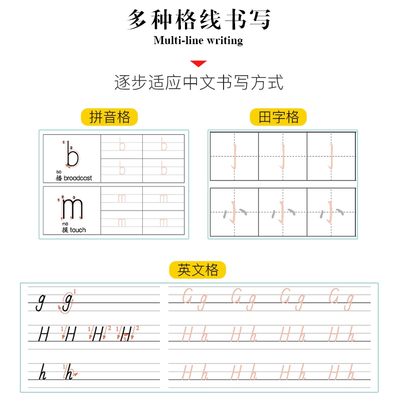Modian Learn Chinese Writing for Foreigners Beginn... – Grandado