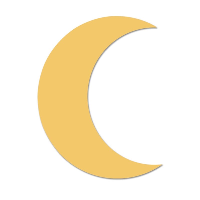 Acrylic Moon Mirror Interior Scandinavian Natural ... – Grandado