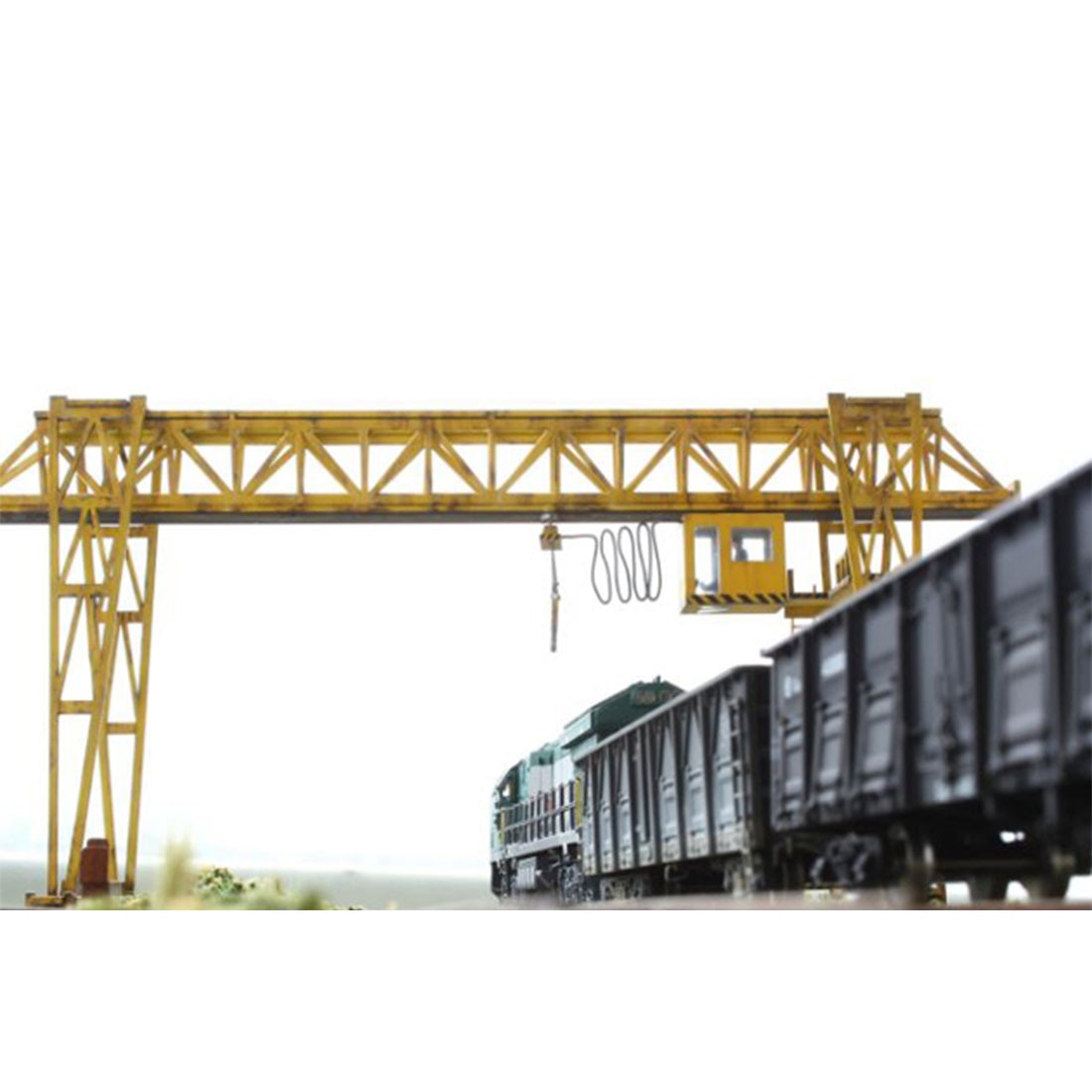 1: 87 Ho Schaal Miniatuur E5 Crane Model Trein Arc... – Grandado