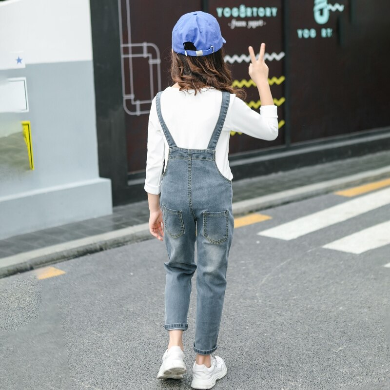 Spring Autumn Toddler Girls Denim Overalls For Gir... – Grandado