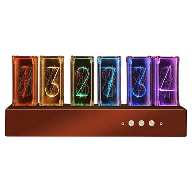 6 Bit Rgb Geïmiteerd Buis Klok 24H Muti Weergavemo... – Grandado