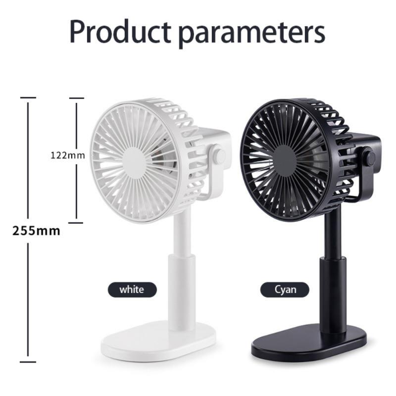 Desktop Fan 180 Degree Shaking Head Height Wind Sp... – Grandado