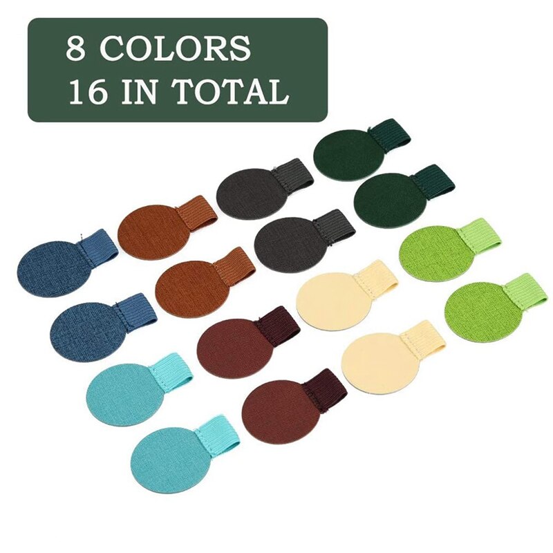 16Pcs Self Adhesive Pen Loop Holders For Notebook ... – Grandado