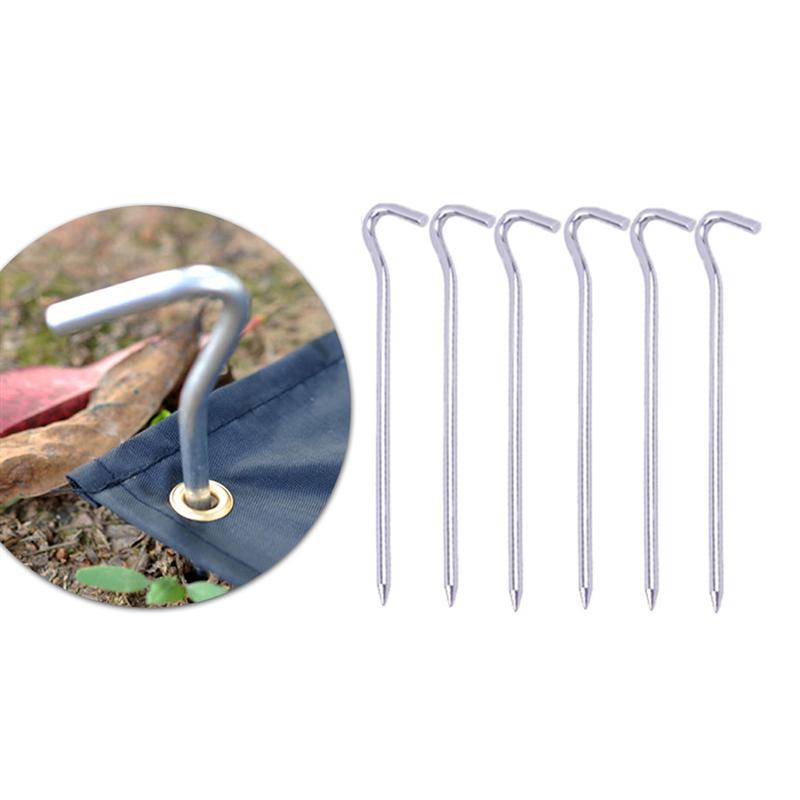8 st markpinnar aluminiumlegering pinnar med krok ... – Grandado