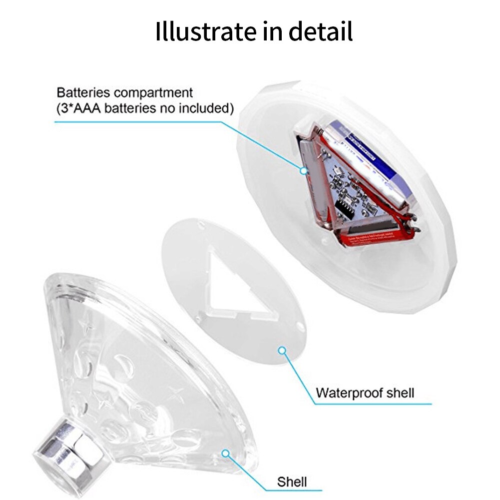 Led Drijvende Onderwater Licht Rgb Submersible Dis... – Vicedeal