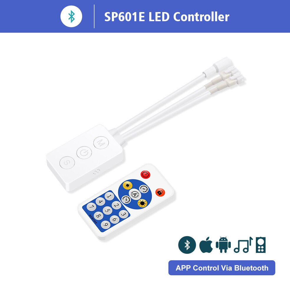 WS2812b LED Streifen Licht Controller Bluetooth SP... – Vicedeal
