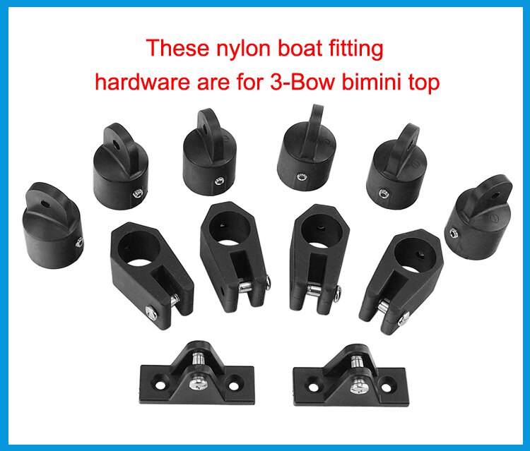 12 PCS Universal Boat Nylon Fittings Hardware Set ... – Grandado