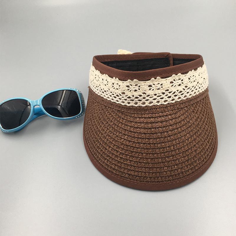 MISSKY Kids Girls Summer Sun Hats Solid Color Prin... – Vicedeal